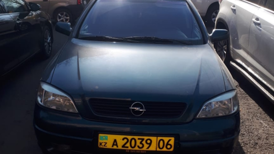 Opel Astra G 1.6 бензиновый 2000 | 1.6 16v ecotec Z16XE на DRIVE2