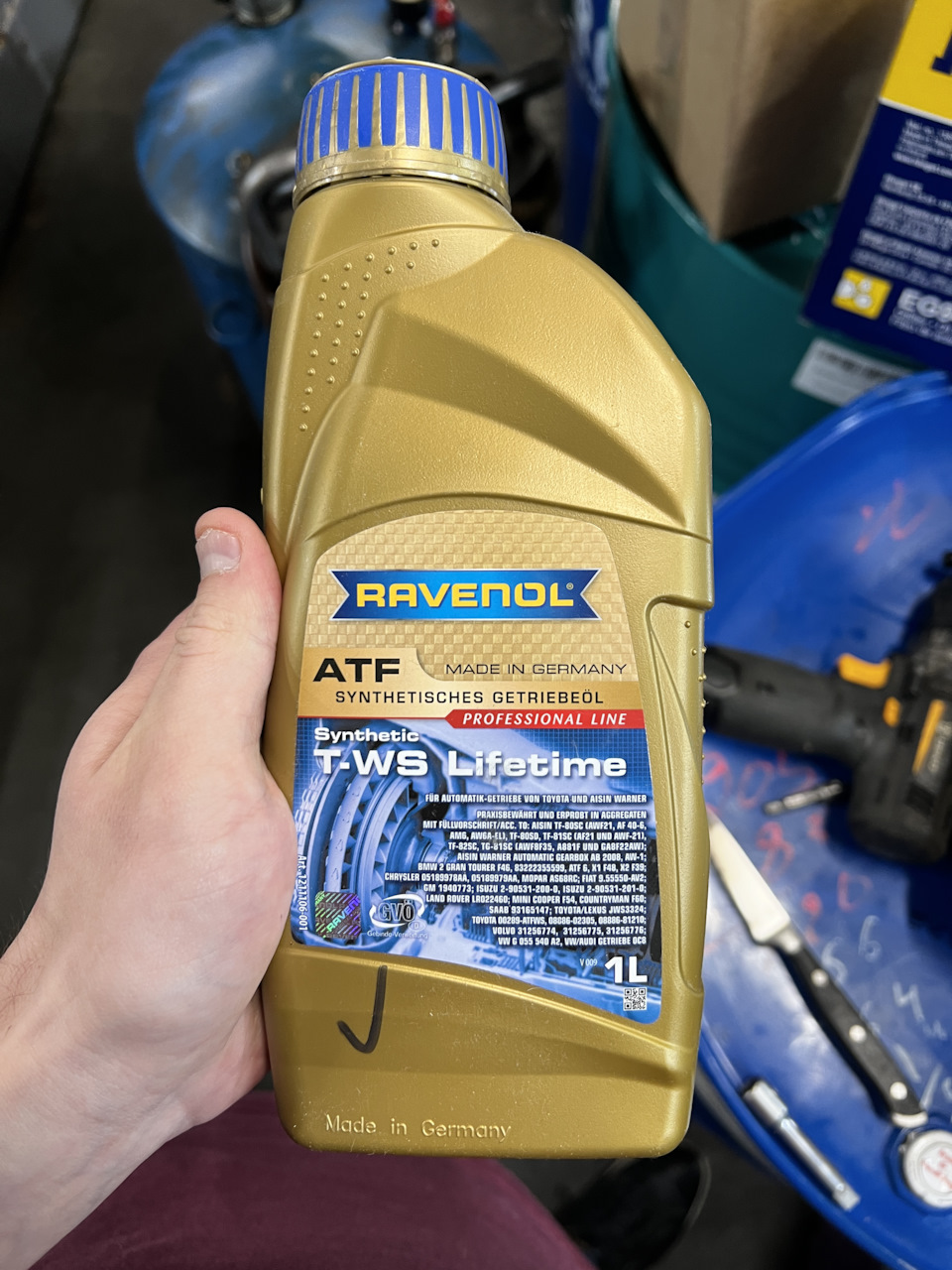 93165147 OPEL 1L ДЛЯ АКПП МАСЛО ATF 6-СТУП ATF AW-1 (AF4 GM | Запчасти ...