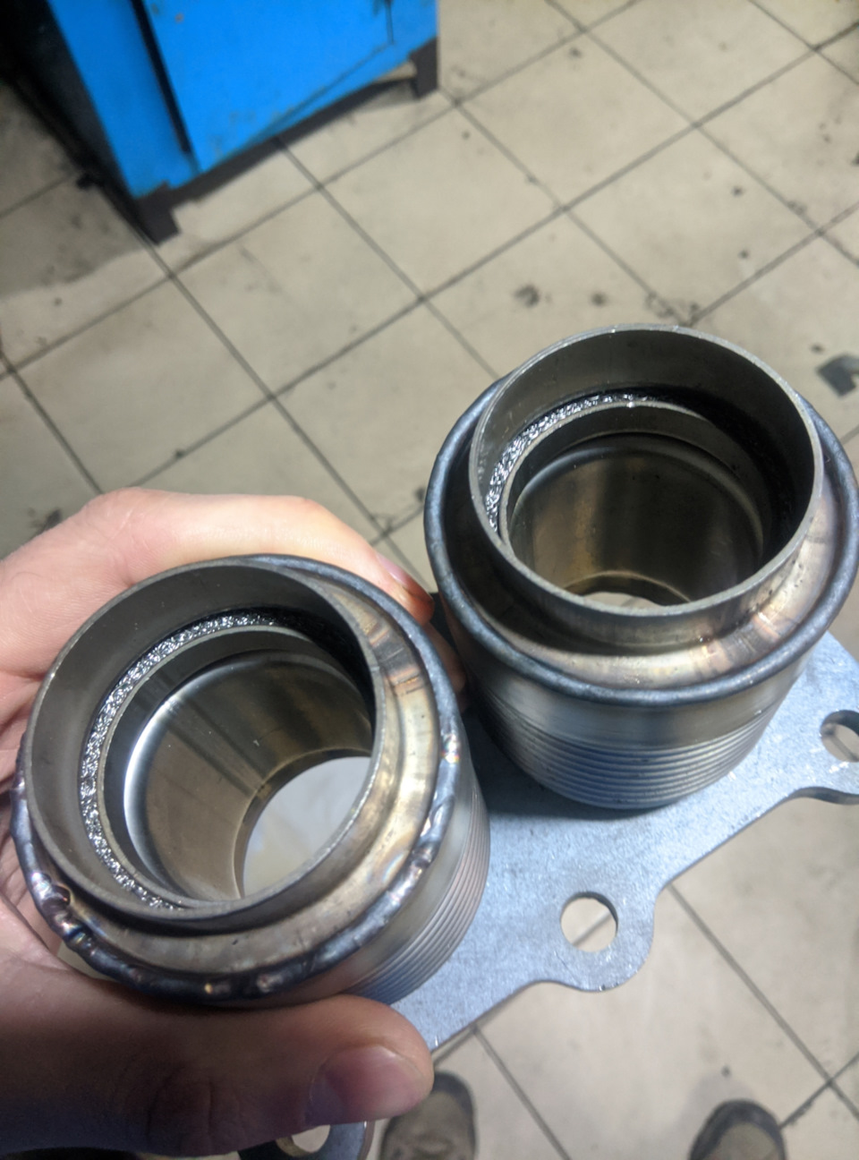 Ремонтная площадка с гофрами EuroEx 445-942 — Skoda Octavia A4 Mk1, 1,6 ...