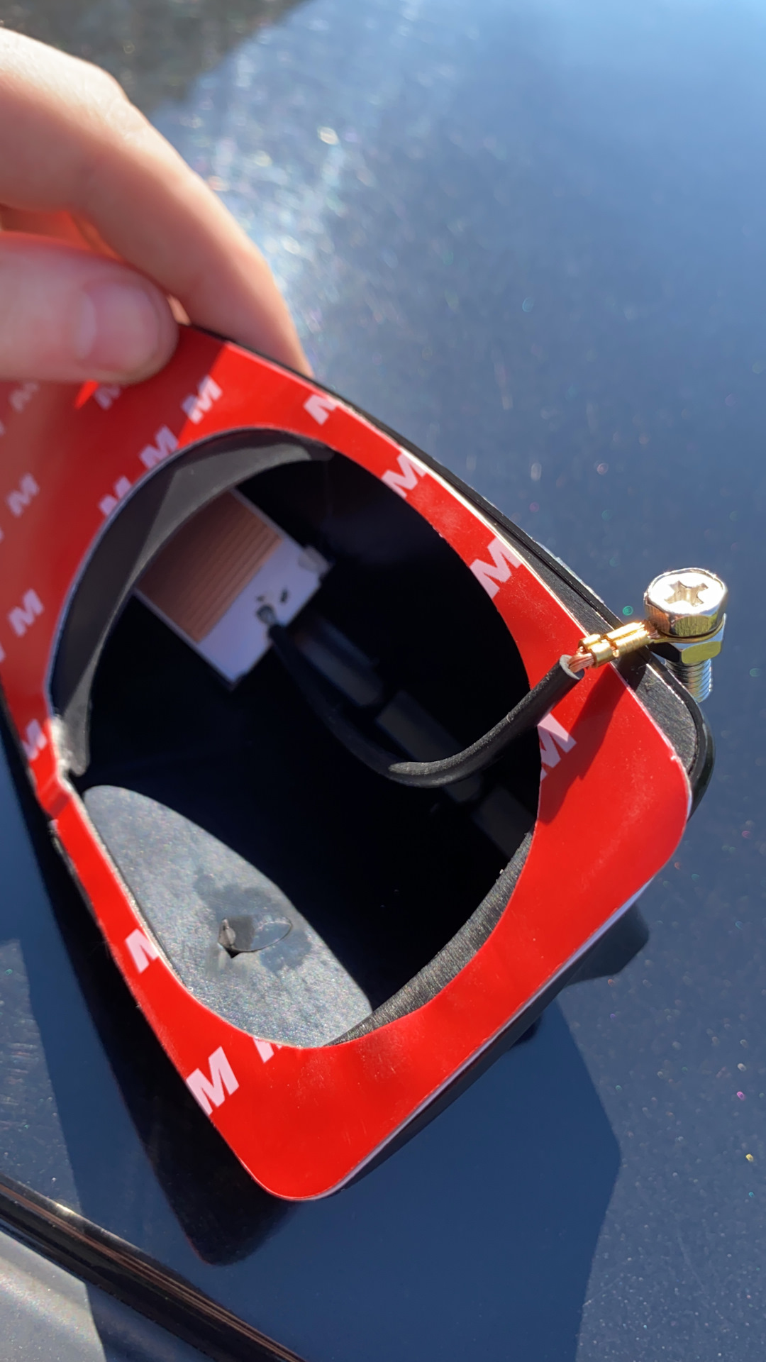 Плавник антенна — Hyundai Solaris (1G), 1,4 л, 2014 года | тюнинг | DRIVE2