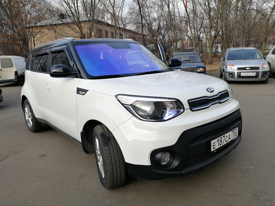 Установлены птф у дилера ^^ — KIA Soul (2G), 1,6 л, 2017 года | стайлинг | DRIVE2