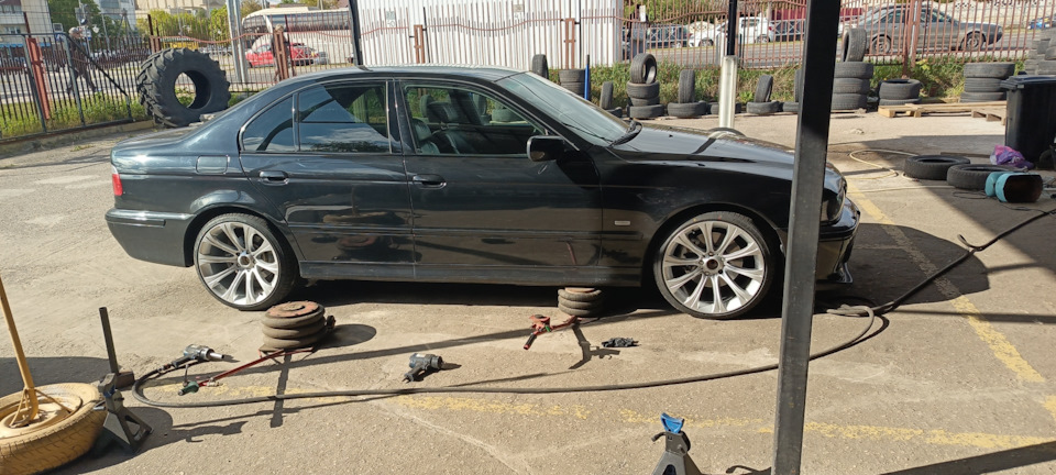 Покупка 166 стиля — BMW 5 series (E39), 3 л, 2001 года | колёсные диски ...