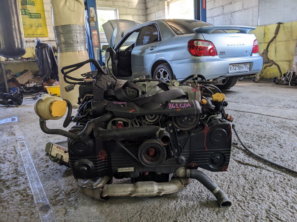 Спустя 3 года — Subaru Impreza (GD/GG), 2 л, 2005 года | тюнинг | DRIVE2