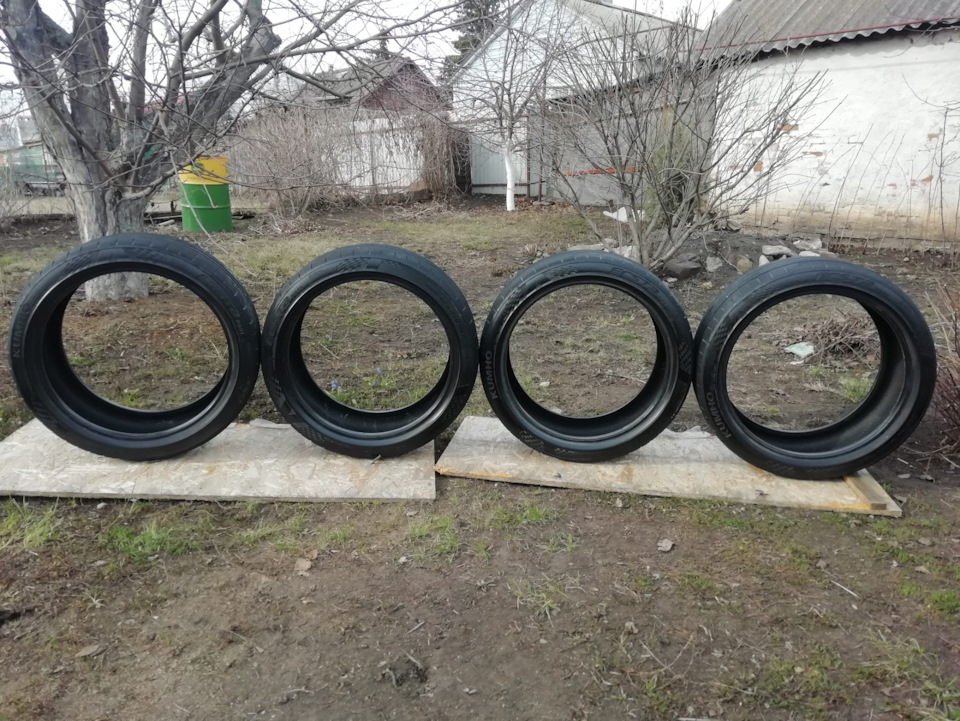Резина KUMHO ECSTA ps91 — Mitsubishi Lancer X, 1,8 л, 2008 года | шины ...