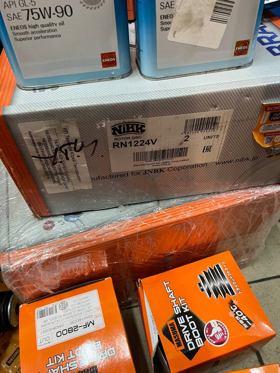 Приводим в порядок по технике. — Toyota Land Cruiser 100, 4,7 л, 2006 ...