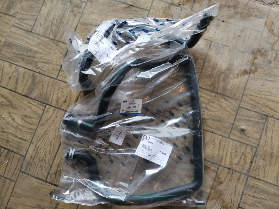 Замена патрубков охлаждения двигателя — Ford Focus Hatchback II, 1,6 л ...