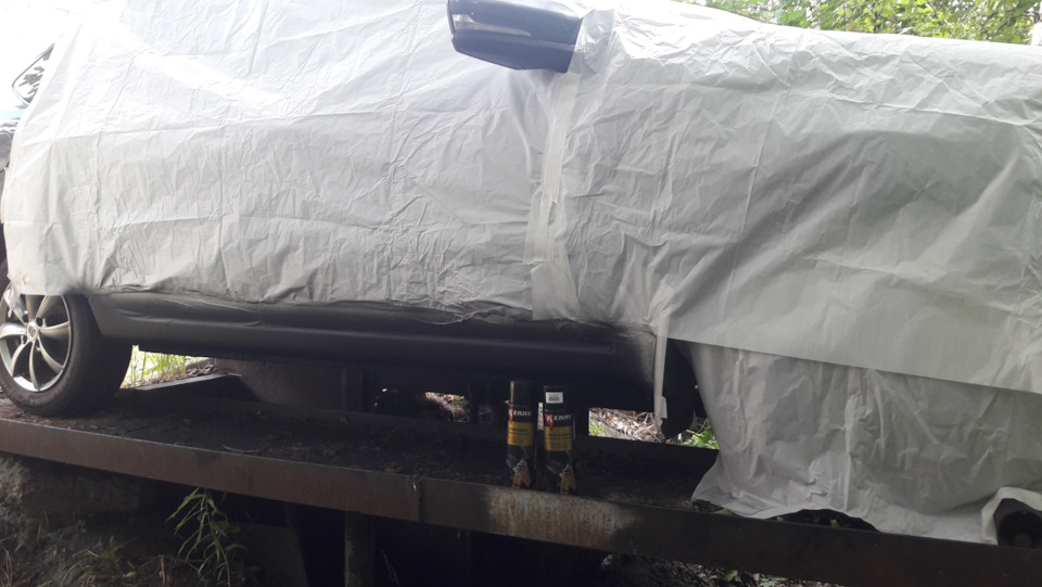 Антигравий KERRY с шагренью — Lada Гранта Лифтбек (2G), 1,6 л, 2018 ...