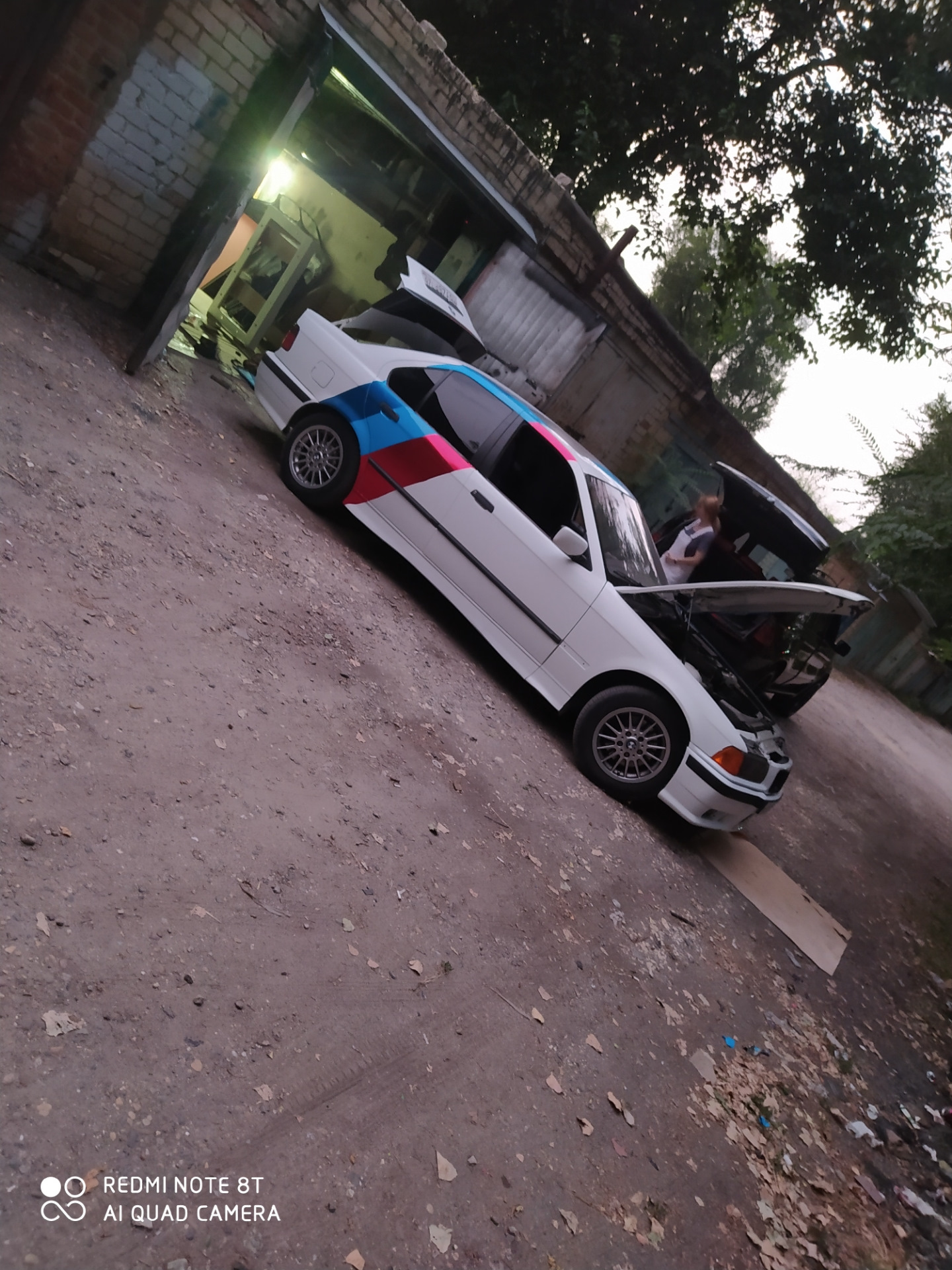///м полоски — BMW 3 series (E36), 1,8 л, 1993 года | стайлинг | DRIVE2