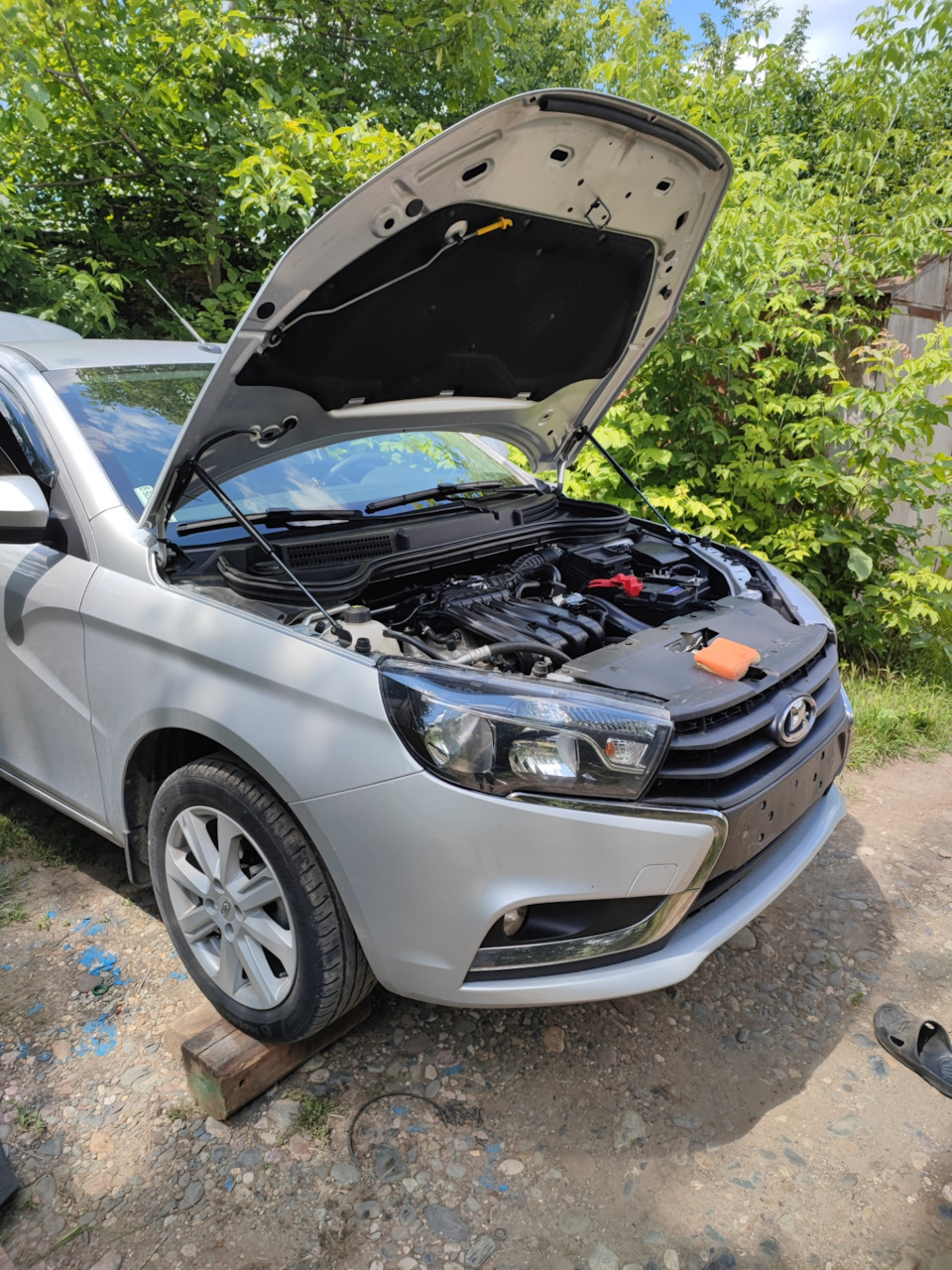 Чистка радиаторов — Lada Vesta (1G), 1,6 л, 2019 года | плановое ТО ...