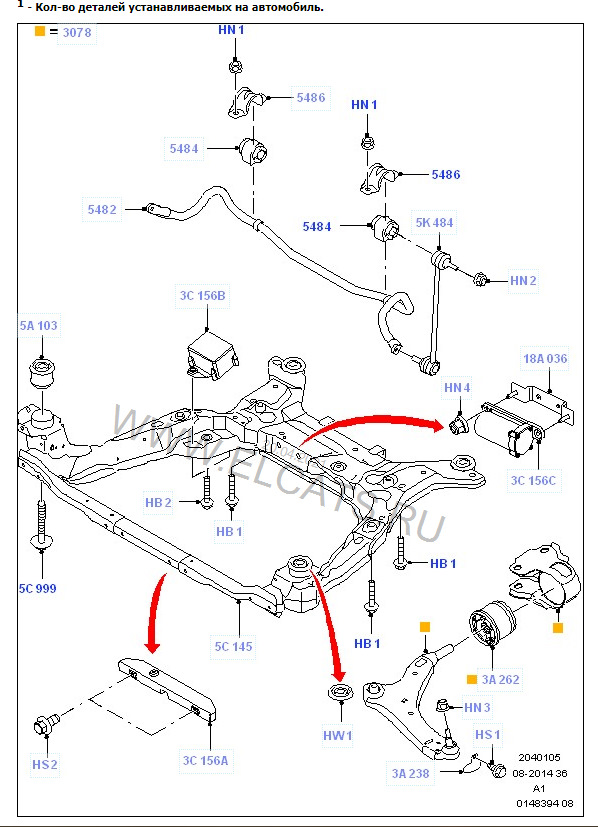 Переборка передней подвески — собираю запчасти. — Ford S-Max (1G), 2 л ...