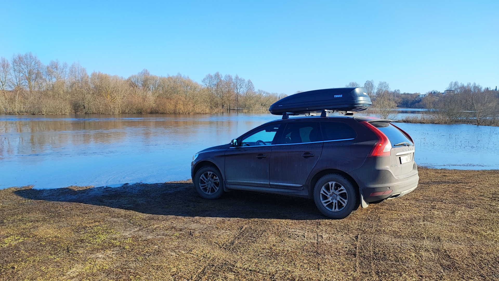 Thule pacific 780 Duo — Volvo XC60 (1G), 2,4 л, 2015 года | аксессуары | DRIVE2