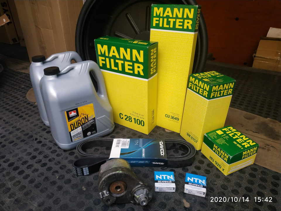 ТО Замена Масла И Фильтров 14.10.20 — Ford Transit (6G), 2,4 л, 2005 ...