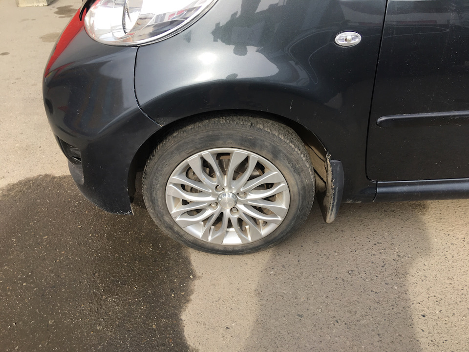 Про колеса ?! N°2 — Peugeot 107, 1 л, 2011 года | колёсные диски | DRIVE2