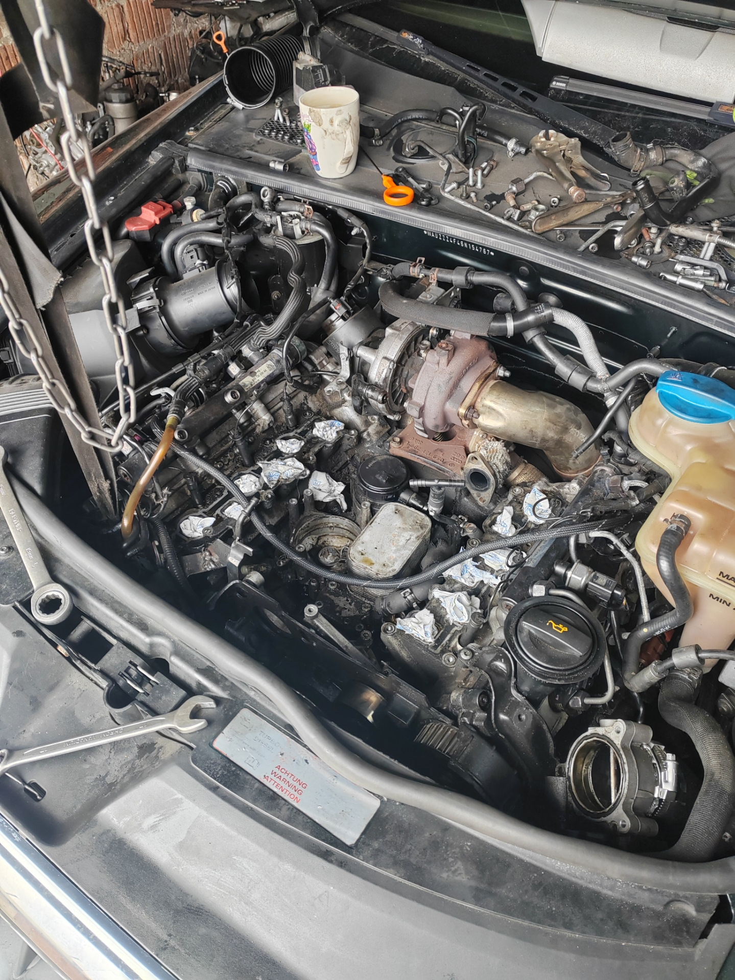 Ремонт по гарантии 😂😂😂 — Audi A6 (C6), 2,7 л, 2006 года | своими руками ...