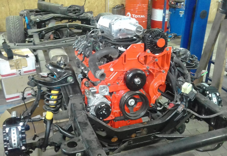 Фотография «LS2 с Supercharger Magnuson MP112»