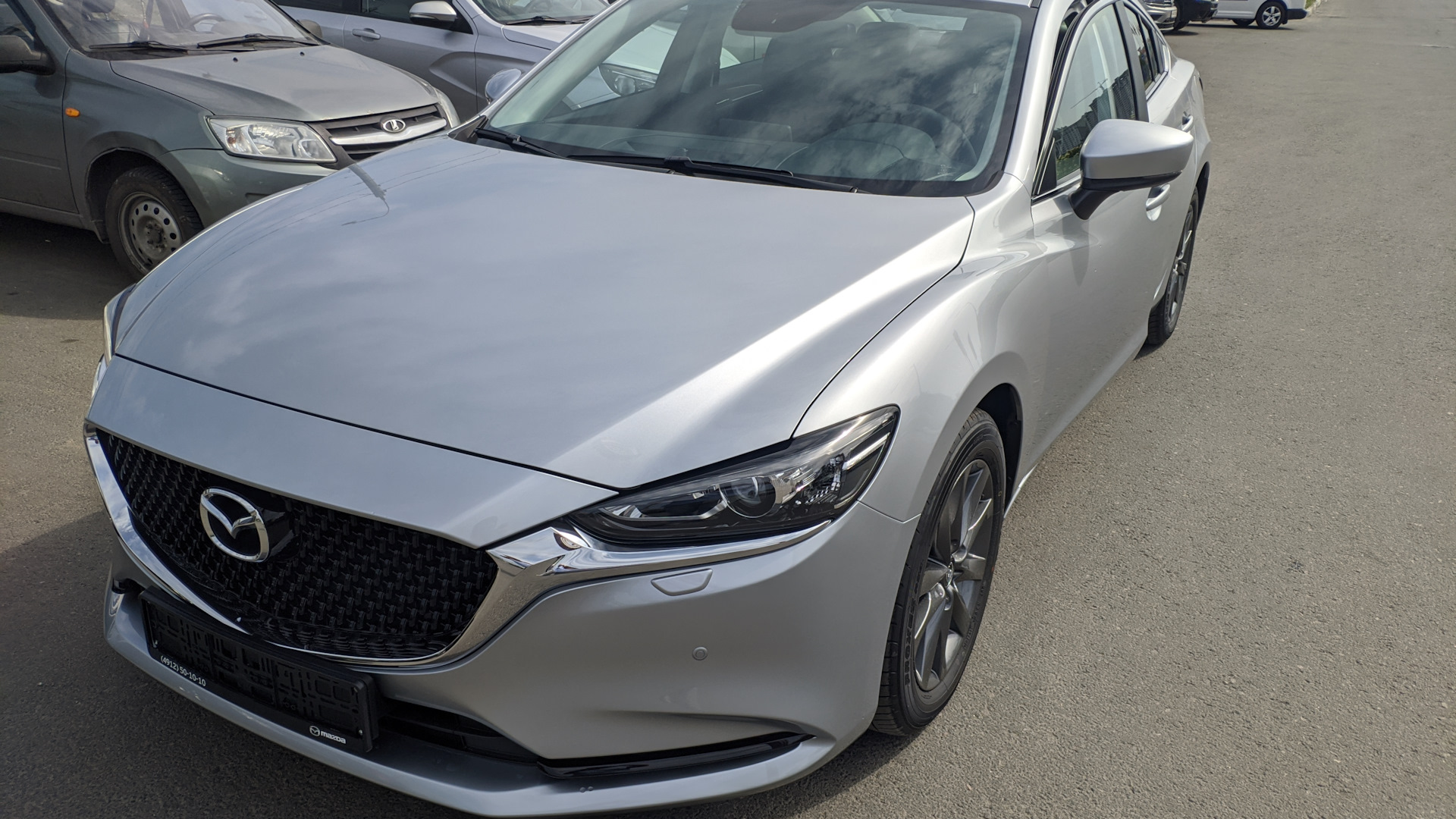 Mazda 6 (3G) GJ 2.0 бензиновый 2021 | Active 1, Sonic Silver на DRIVE2