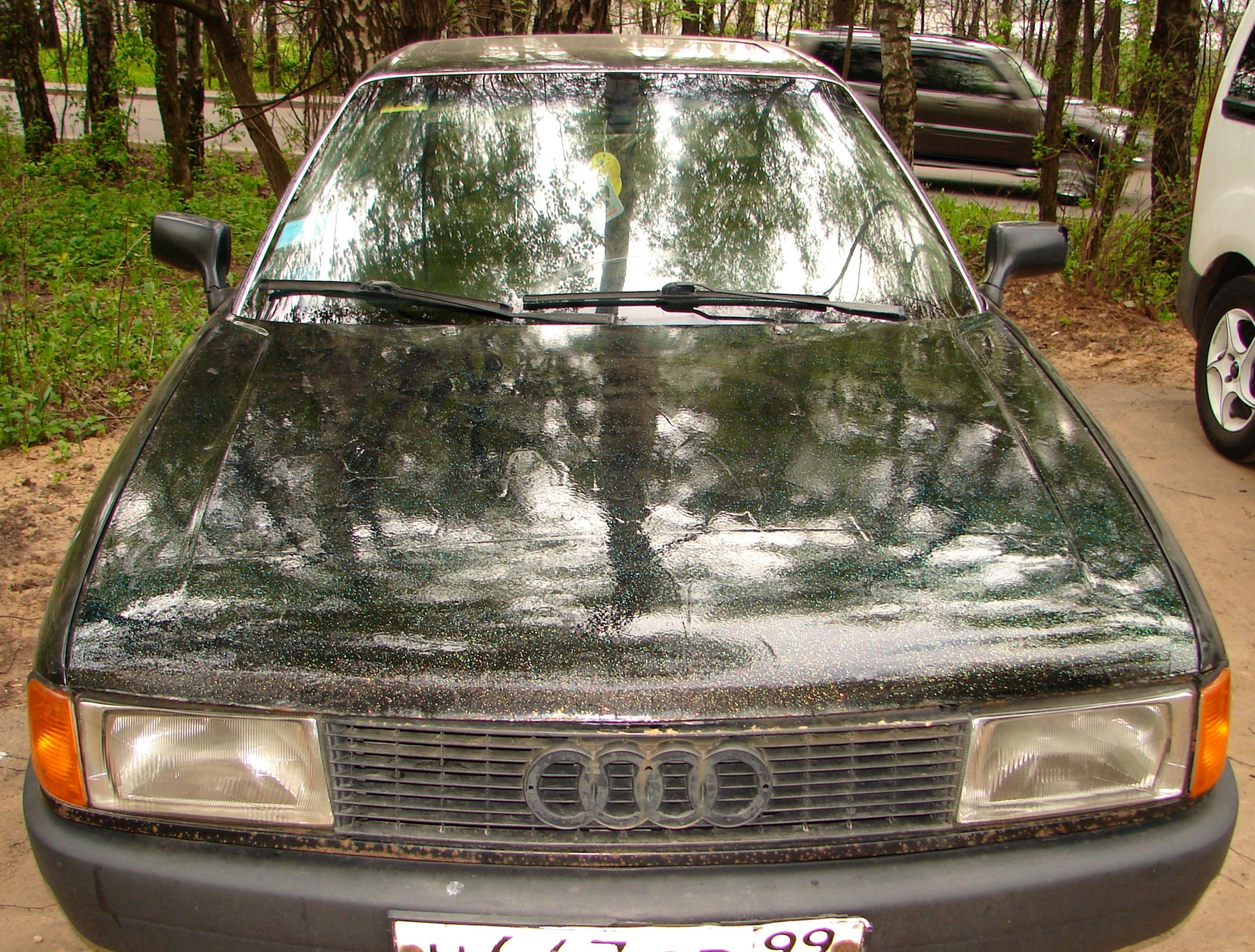 АУДИ80 Б3 . Замена лобового стекла .Молдинги хром. — Сообщество «Всё о ...