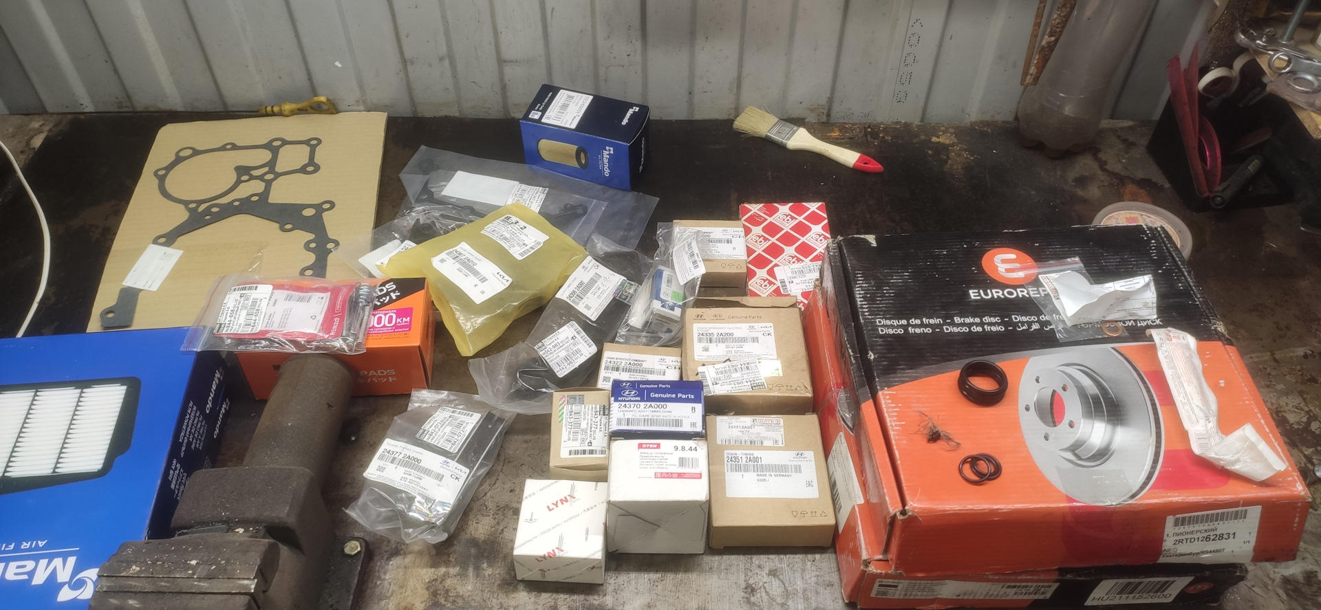 Замена цепи d4fb — KIA Ceed (1G), 1,6 л, 2008 года | своими руками | DRIVE2