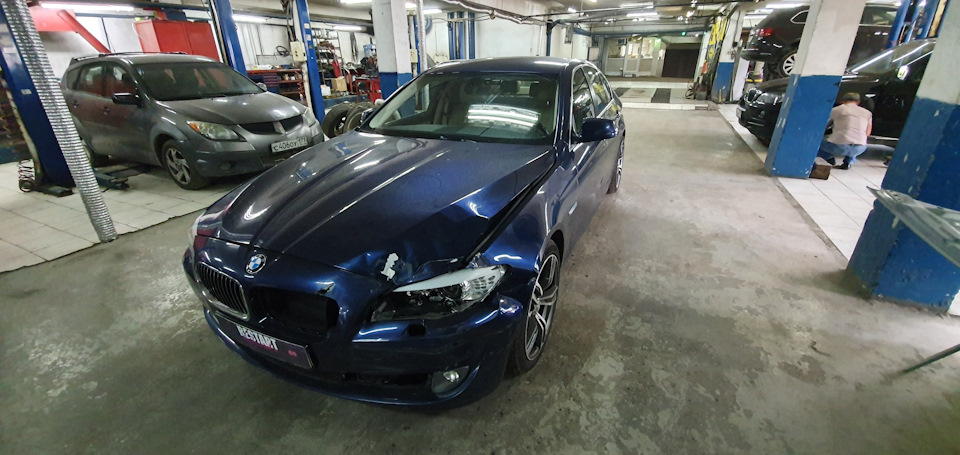 BMW 5-series F10, восстановление после ДТП, China Parts. — Restart ...