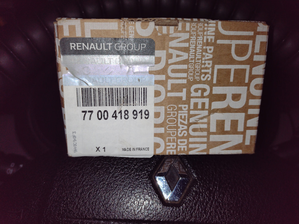 7700418919 Датчик скорости (индукц) RENAULT | Запчасти на DRIVE2