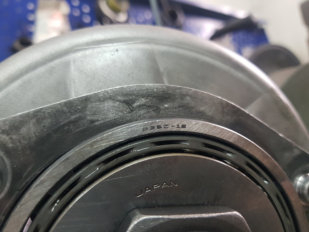 157 — B37-15UR подшипник-лотерея на вариаторе К114 — Toyota Voxy (3G ...