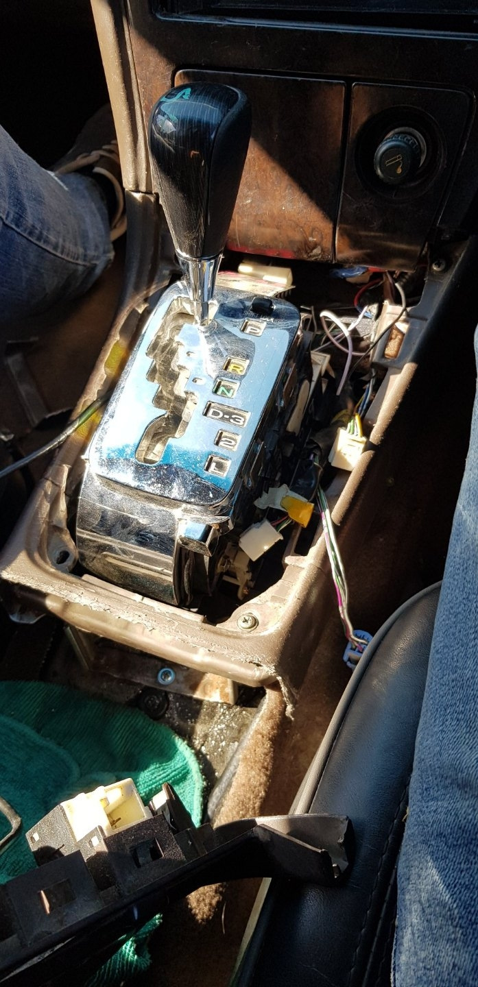 Установка селектора jx115 jx110 — Toyota Chaser (90), 2 л, 1993 года | стайлинг | DRIVE2