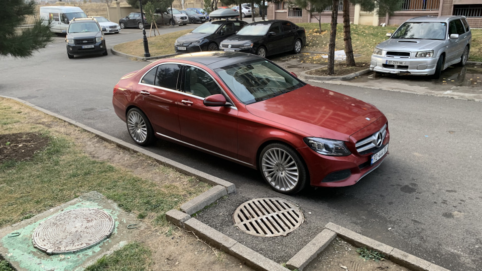 Всё как у людей. Диски Maybach 19". — Mercedes-Benz C-class (W205), 2 л ...
