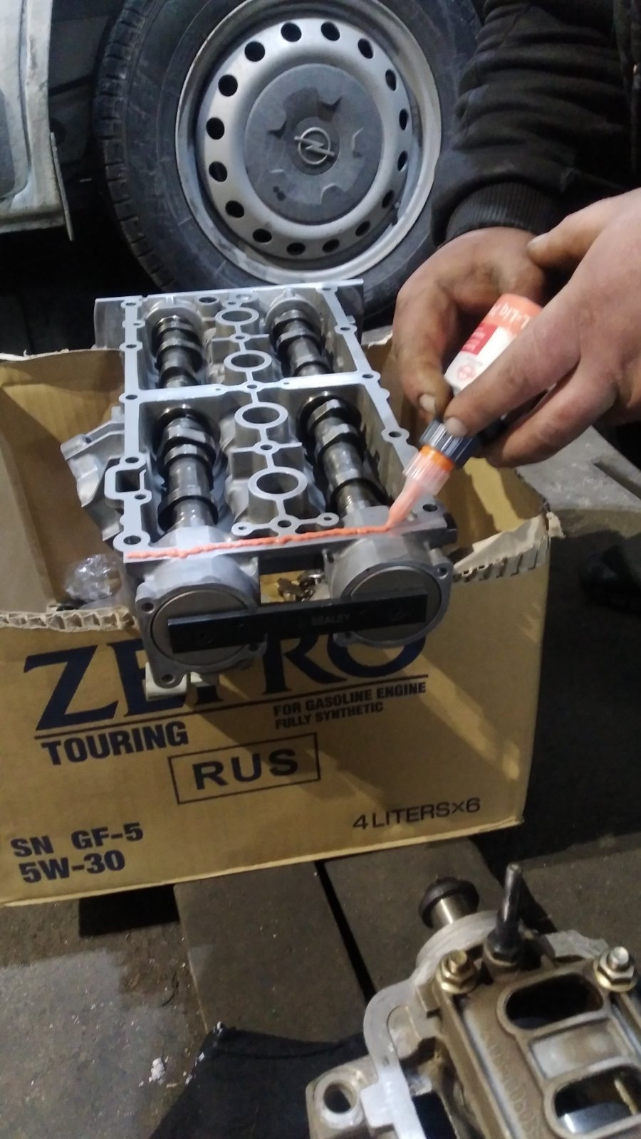 Заміна ГРМ та боротьба з пропусками — Volkswagen Golf Plus, 1,4 л, 2008 ...