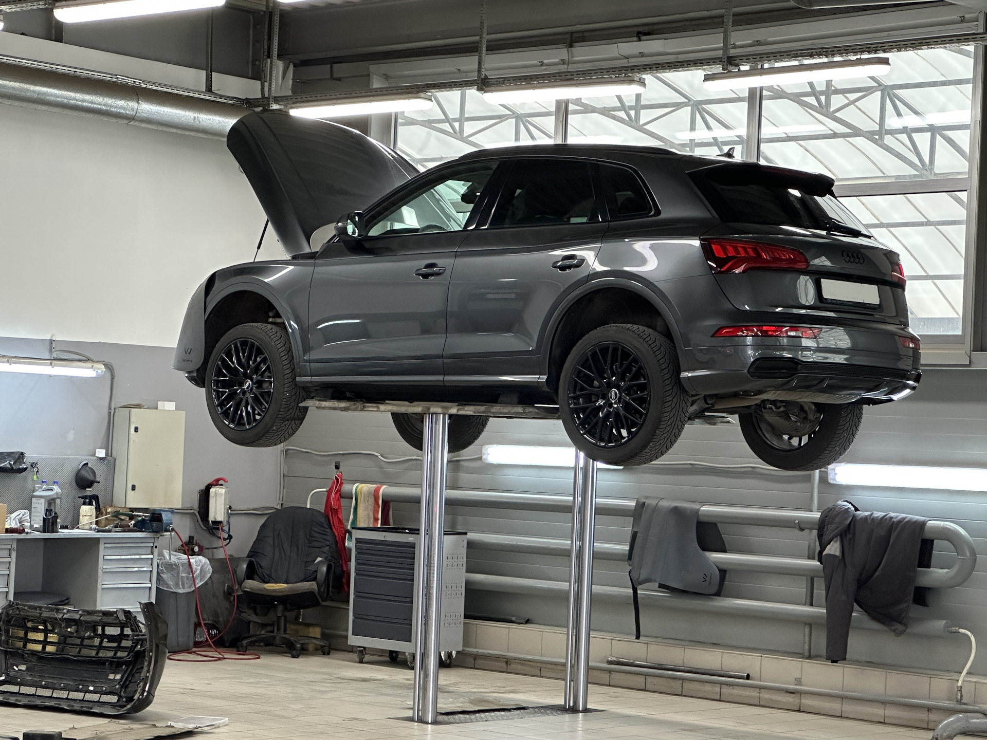 Небольшое ТО и так по мелочи… — Audi Q5 (2G), 2 л, 2018 года | плановое ТО | DRIVE2