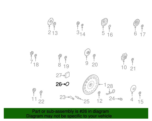 36131180626 Ключ колпака ступицы колеса BMW | Запчасти на DRIVE2