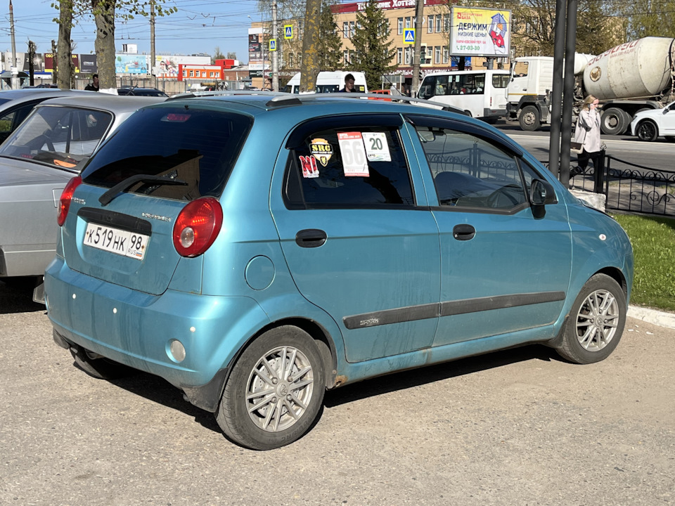 Притонировались — Chevrolet Spark (M200/M250), 0,8 л, 2005 года ...