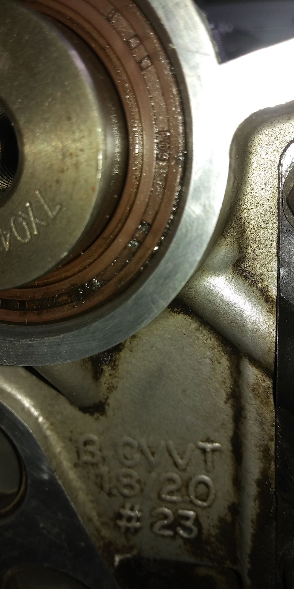 Замена цепи и ремня грм — Hyundai Tucson (JM), 2 л, 2007 года ...