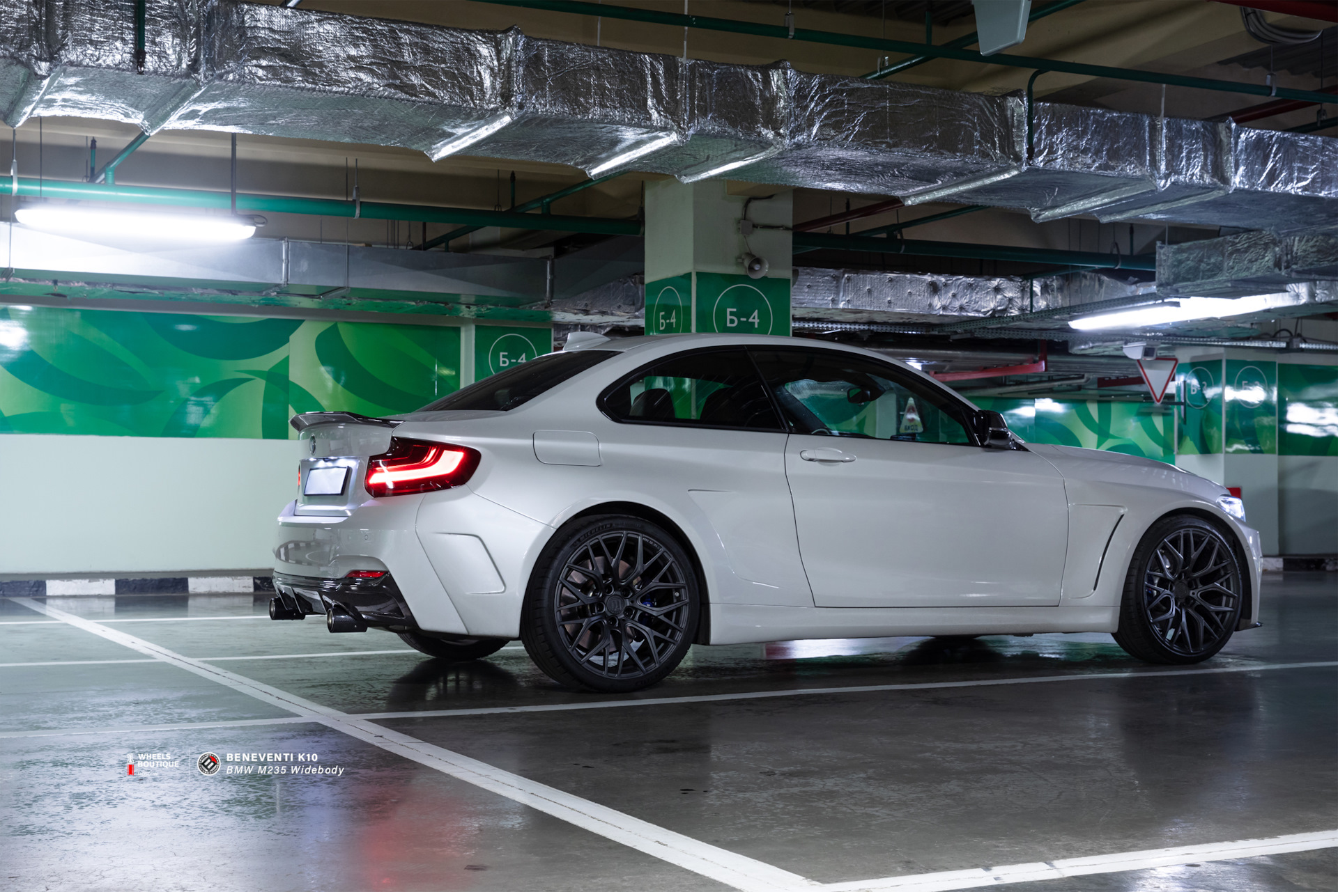 BMW M235 Wide & Beneventi K10 — Wheels Boutique Moscow на DRIVE2