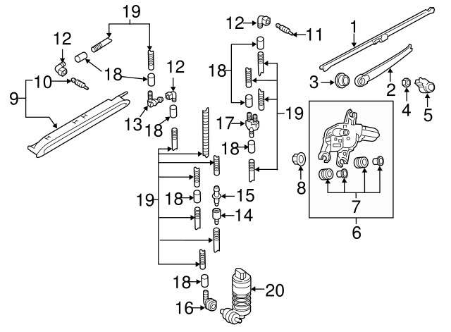 8W9955993A Жиклёр с клапаном VAG | Запчасти на DRIVE2