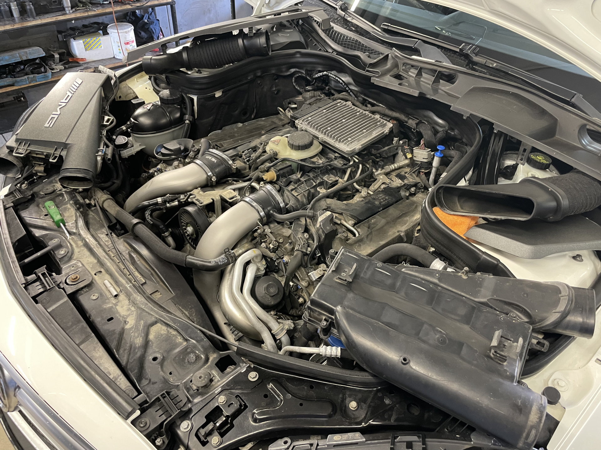 Первое Т.О. — Mercedes-Benz E 63 AMG (W212), 5,5 л, 2013 года ...