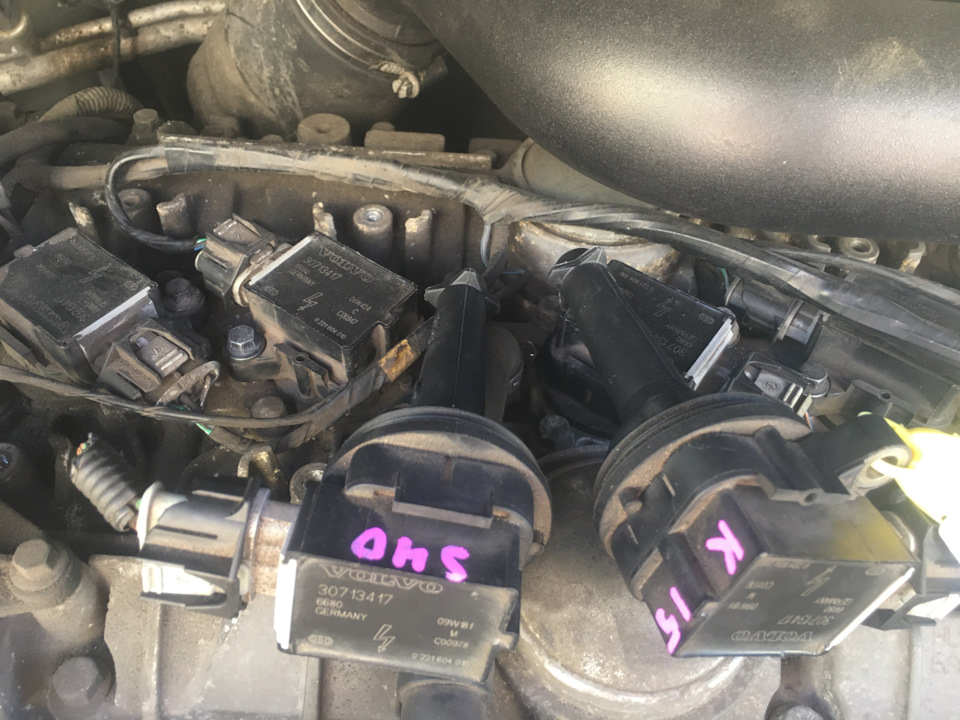 Катушки зажигания 30713417 VOLVO — Ford S-Max (1G), 2,5 л, 2006 года ...
