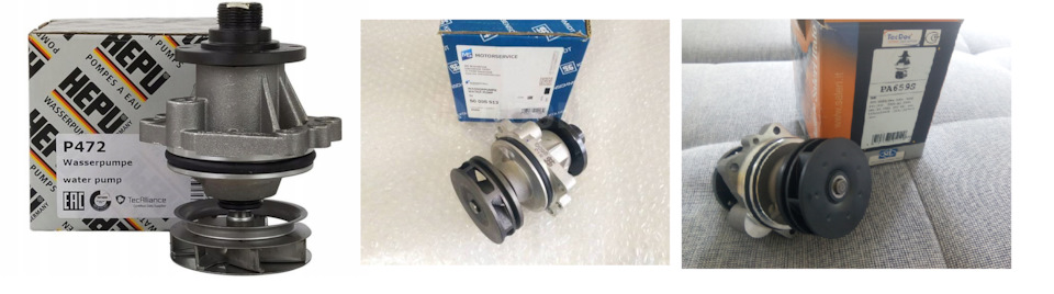 Выбор водяной помпы — BMW 5 series (E39), 2,2 л, 2002 года | другое | DRIVE2