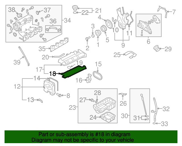 2244123800 Прокладка клапанной крышки двигателя KIA HYUNDAI | Запчасти ...