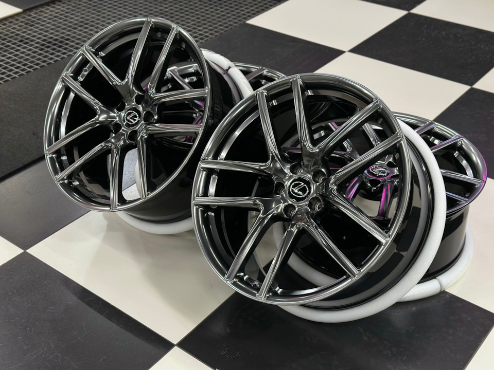 Кованые диски R21'' стиль Lexus LFA — Lexus RX (3G), 3,5 л, 2012 года ...