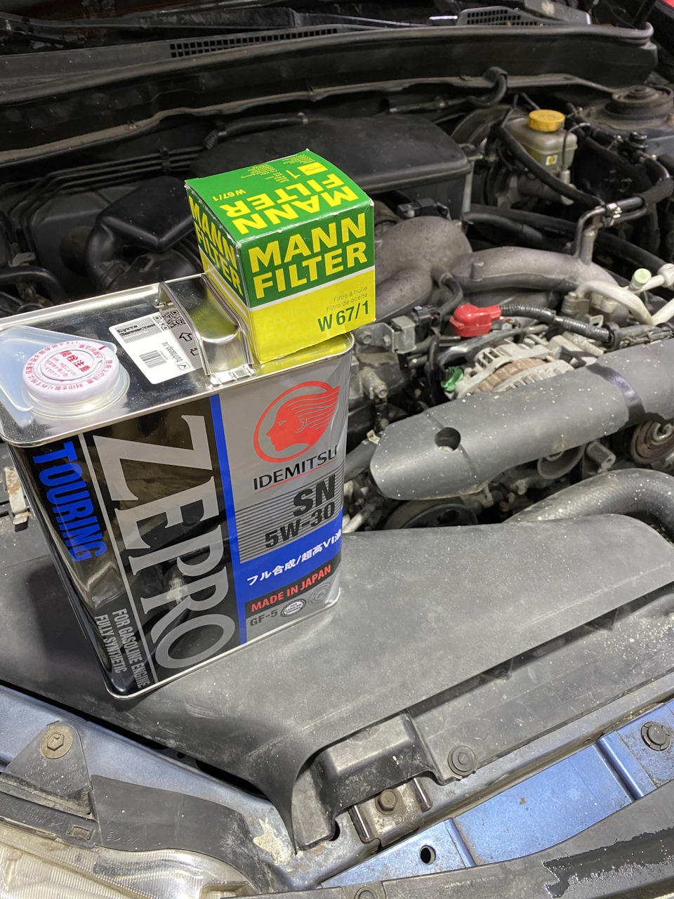 2. Первое ТО — Subaru Impreza (GE/GH), 1,5 л, 2007 года | плановое ТО ...