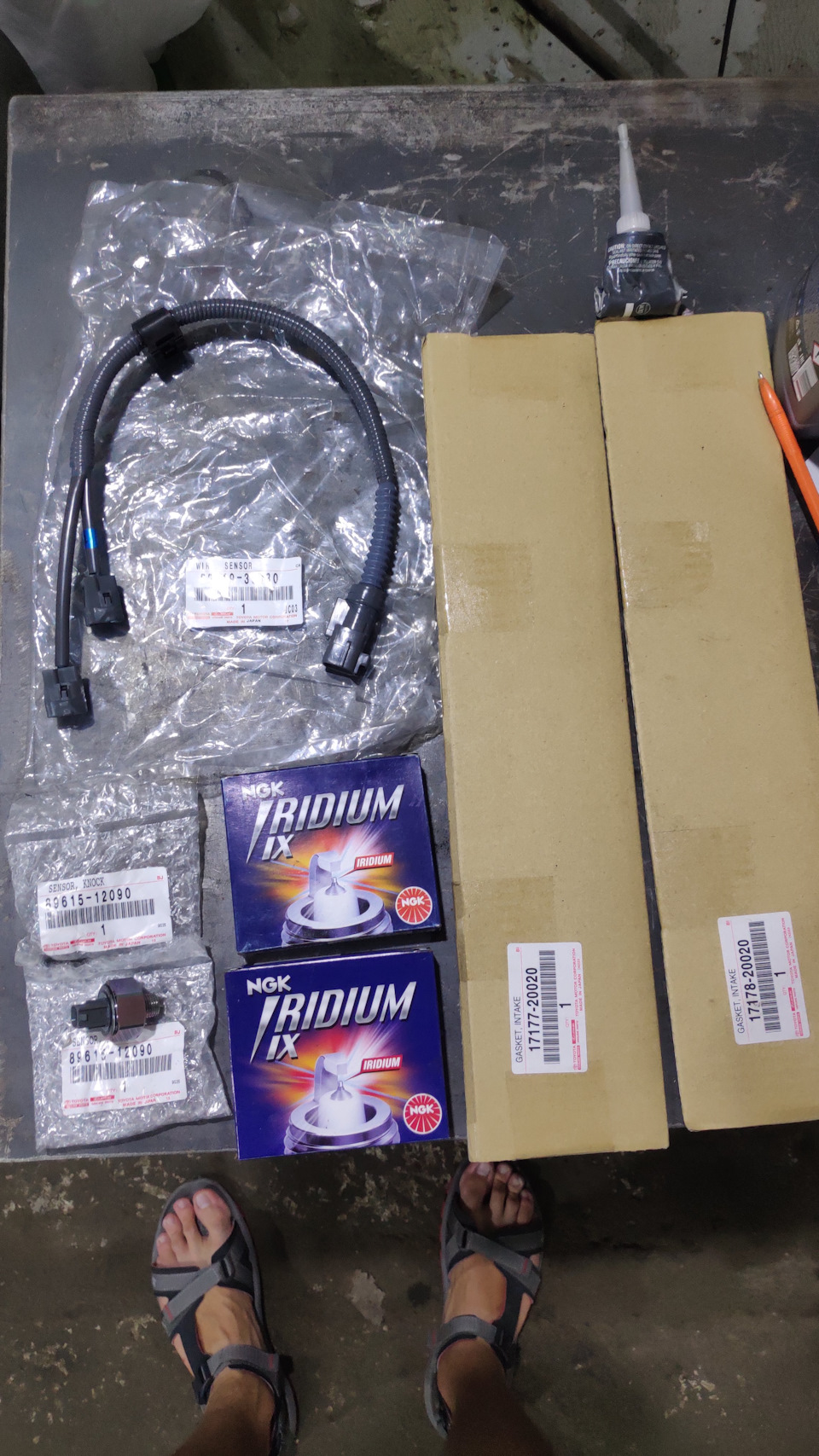 Датчики детона — Toyota Harrier (2G), 3 л., 2004 года | своими руками ...