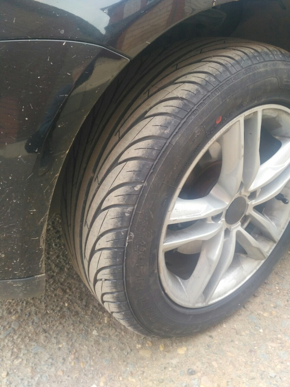 Летние бюджетные шины — Volkswagen Golf Mk5, 1,4 л, 2007 года | шины ...