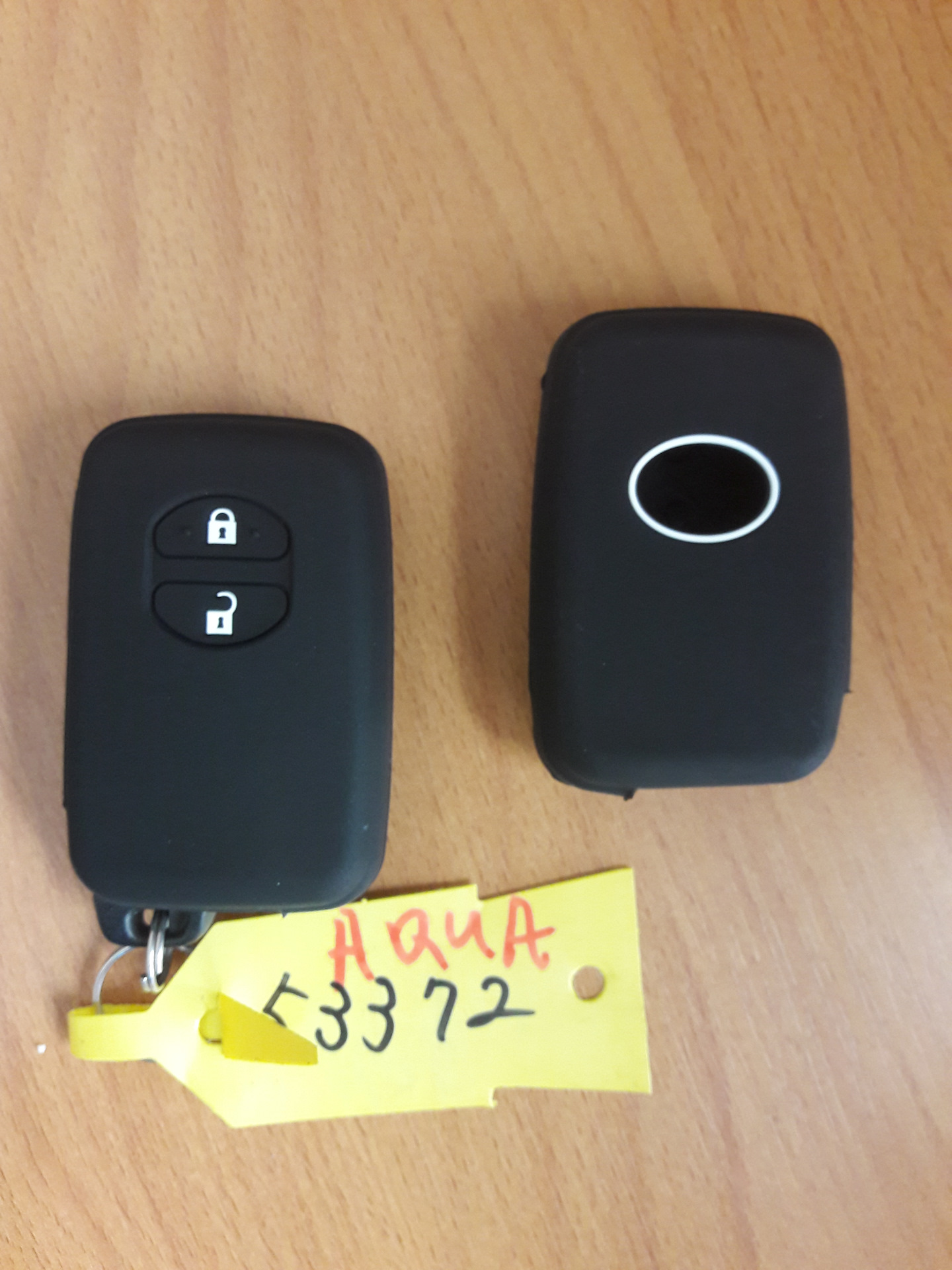 Селиконовый чехол на ключ иммобилайзер — Toyota Aqua, 1,5 л, 2014 года ...