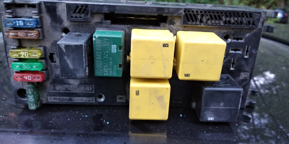 A0025420319 Реле Mercedes | Запчасти на DRIVE2