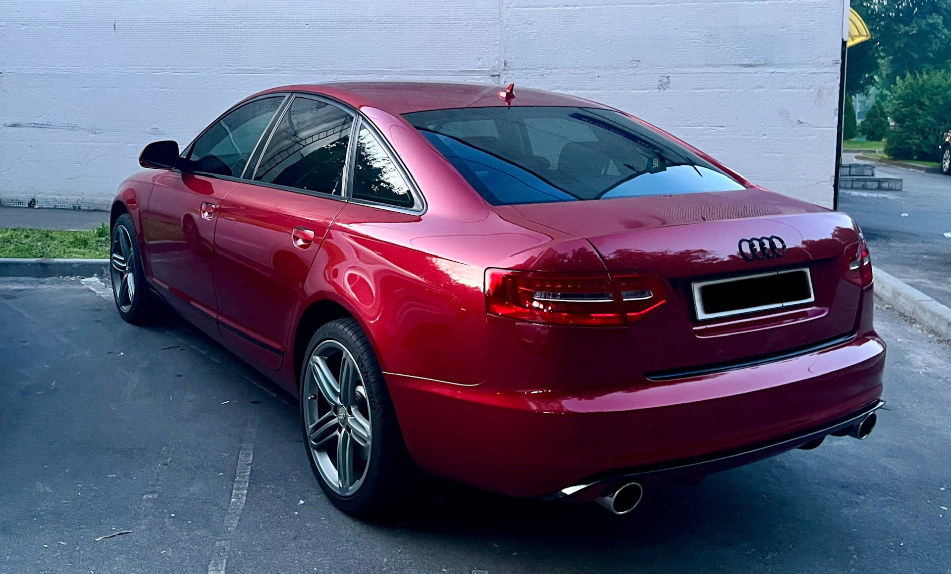 Летние дни — Audi A6 (C6), 3 л, 2010 года | стайлинг | DRIVE2