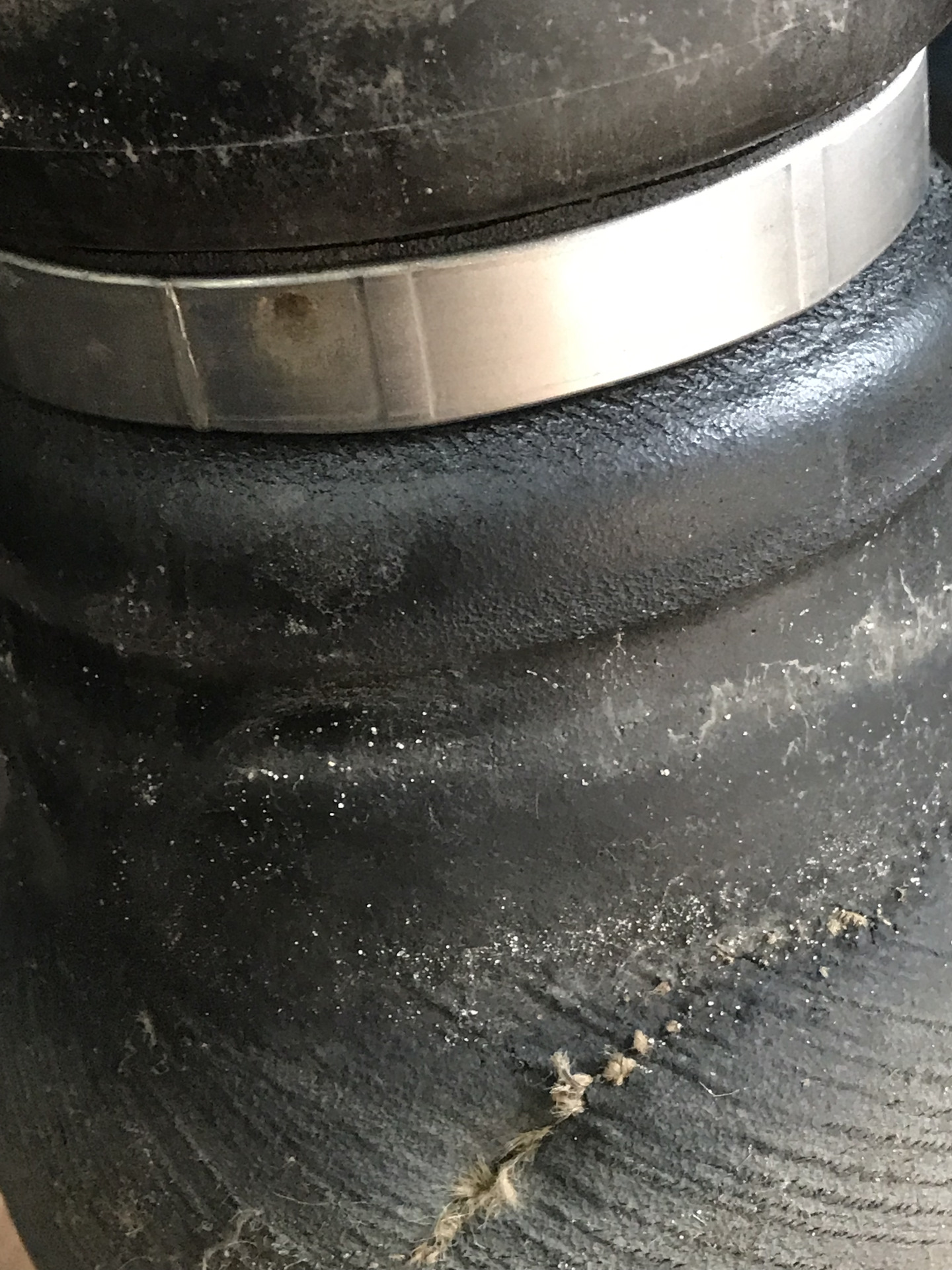 Лопнул задний правый пневмобаллон — Mercedes-Benz GL-Class (X166), 3 л ...