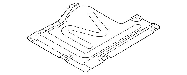 51757163562 Облицовка днища кузова Пд Ср BMW | Запчасти на DRIVE2