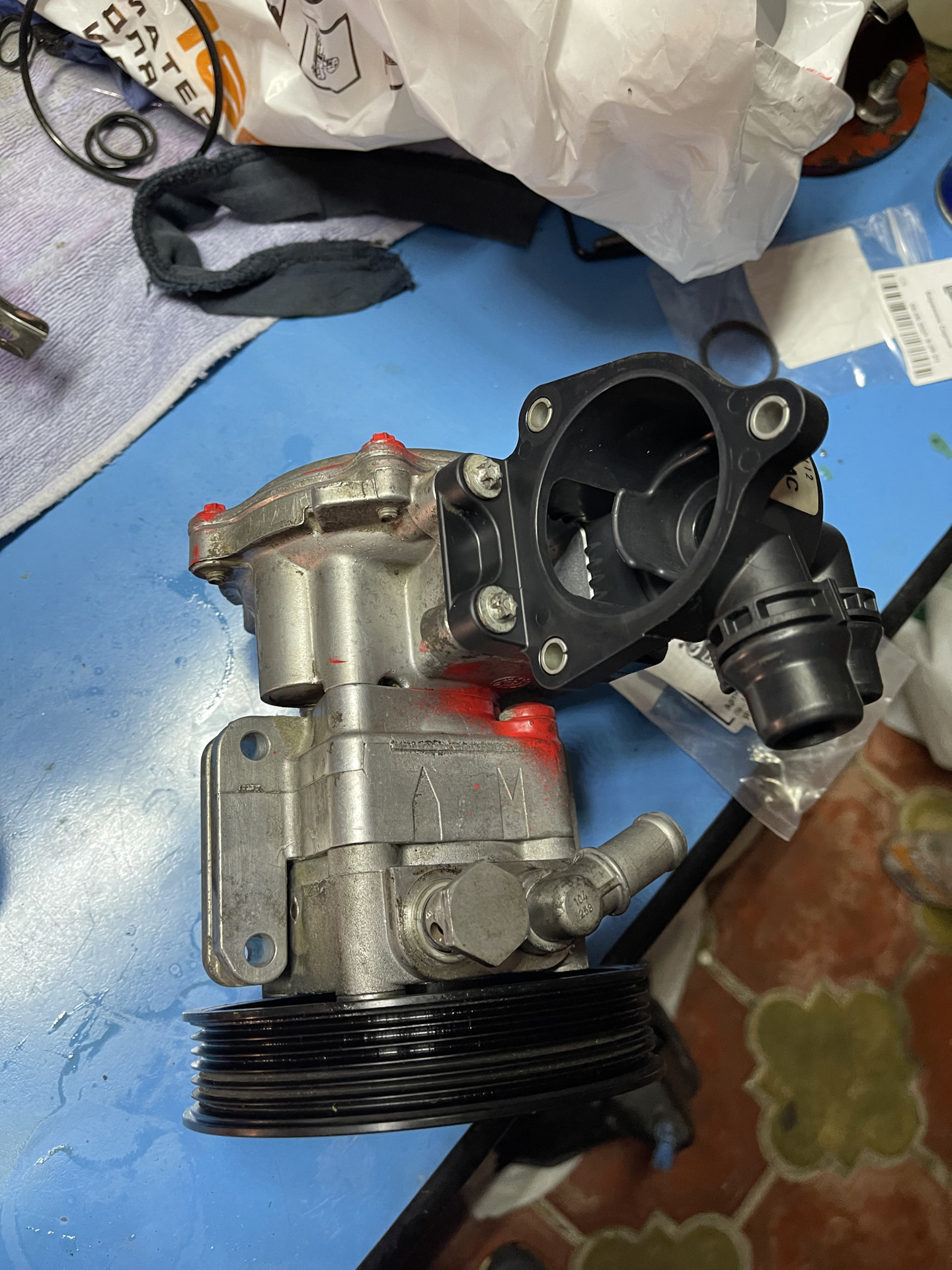 Замена ГУР — BMW 1 series (E81/E87), 1,6 л, 2010 года | своими руками ...