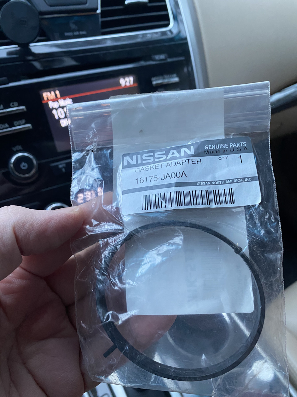 16175JA00A Прокладка дроссельной заслонки NISSAN INFINITI | Запчасти на ...