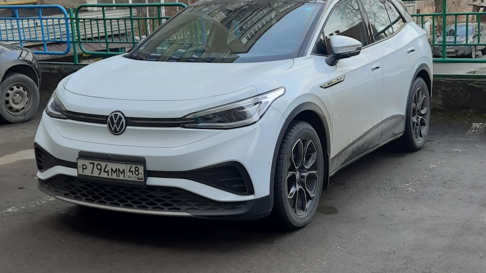 Volkswagen ID.4 электрический 2022 | Фашист на DRIVE2